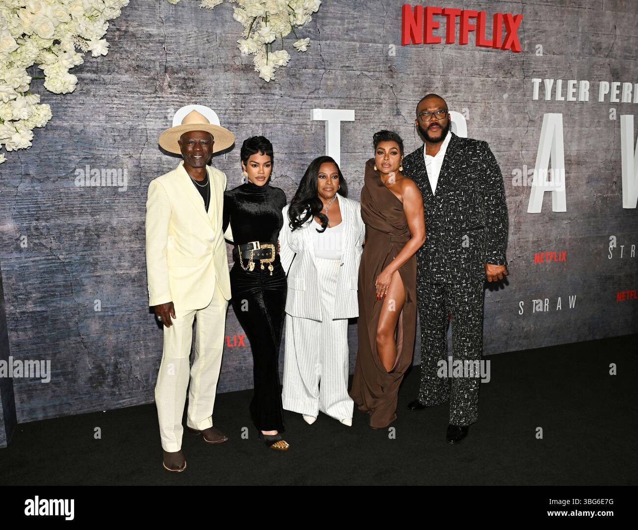 Glynn Turman, left, Teyana Taylor, Sherri Shepherd, Taraji P. Henson ...