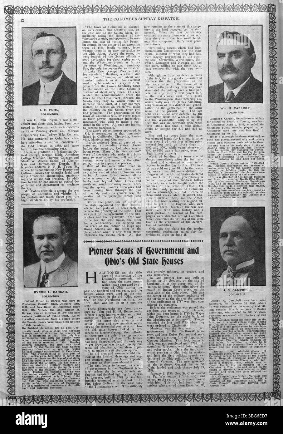 Page 14 of the 1912 Columbus Sunday Dispatch Centennial Edition ...