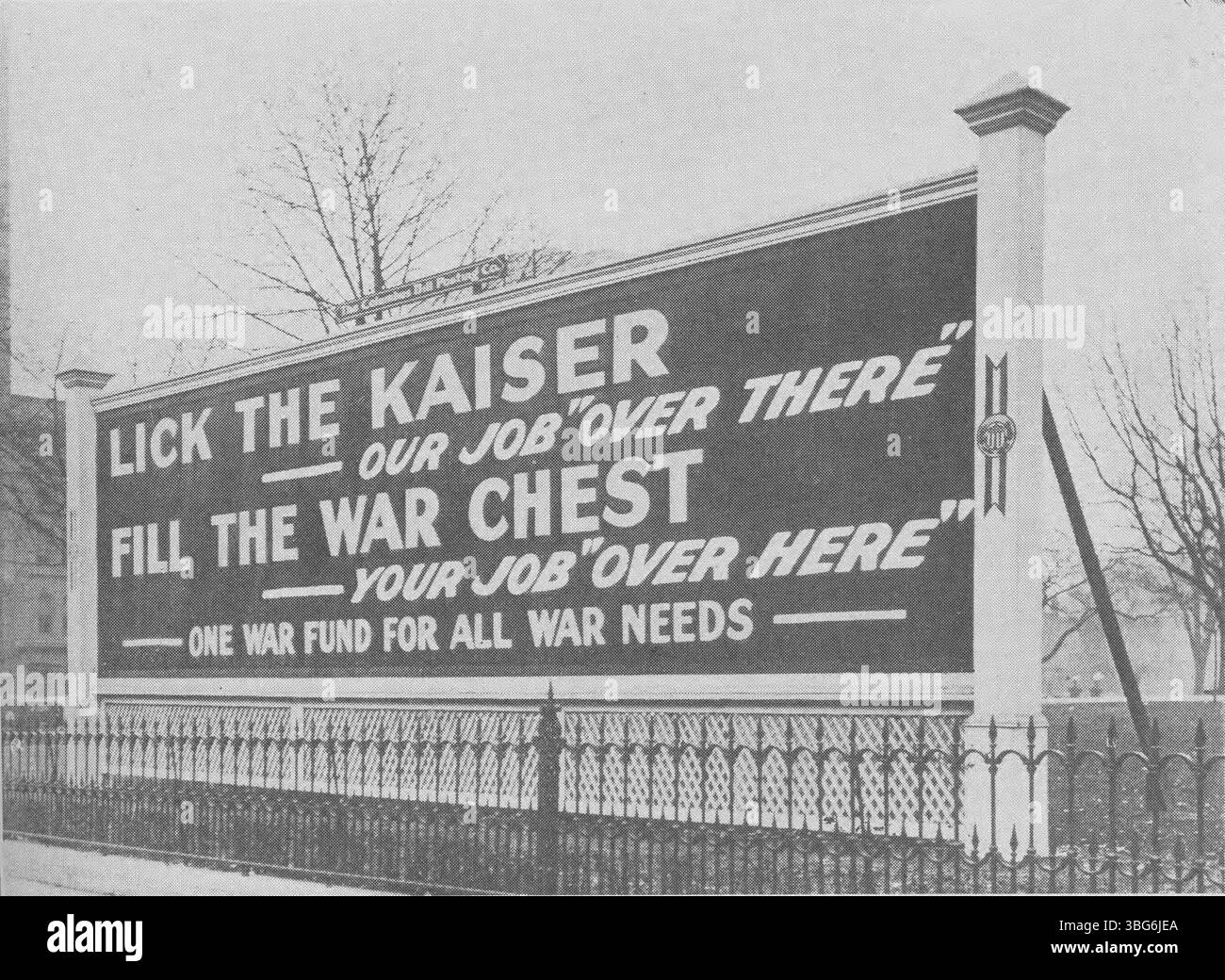 The 1918 War Chest campaign, organized by the Columbus Community War ...