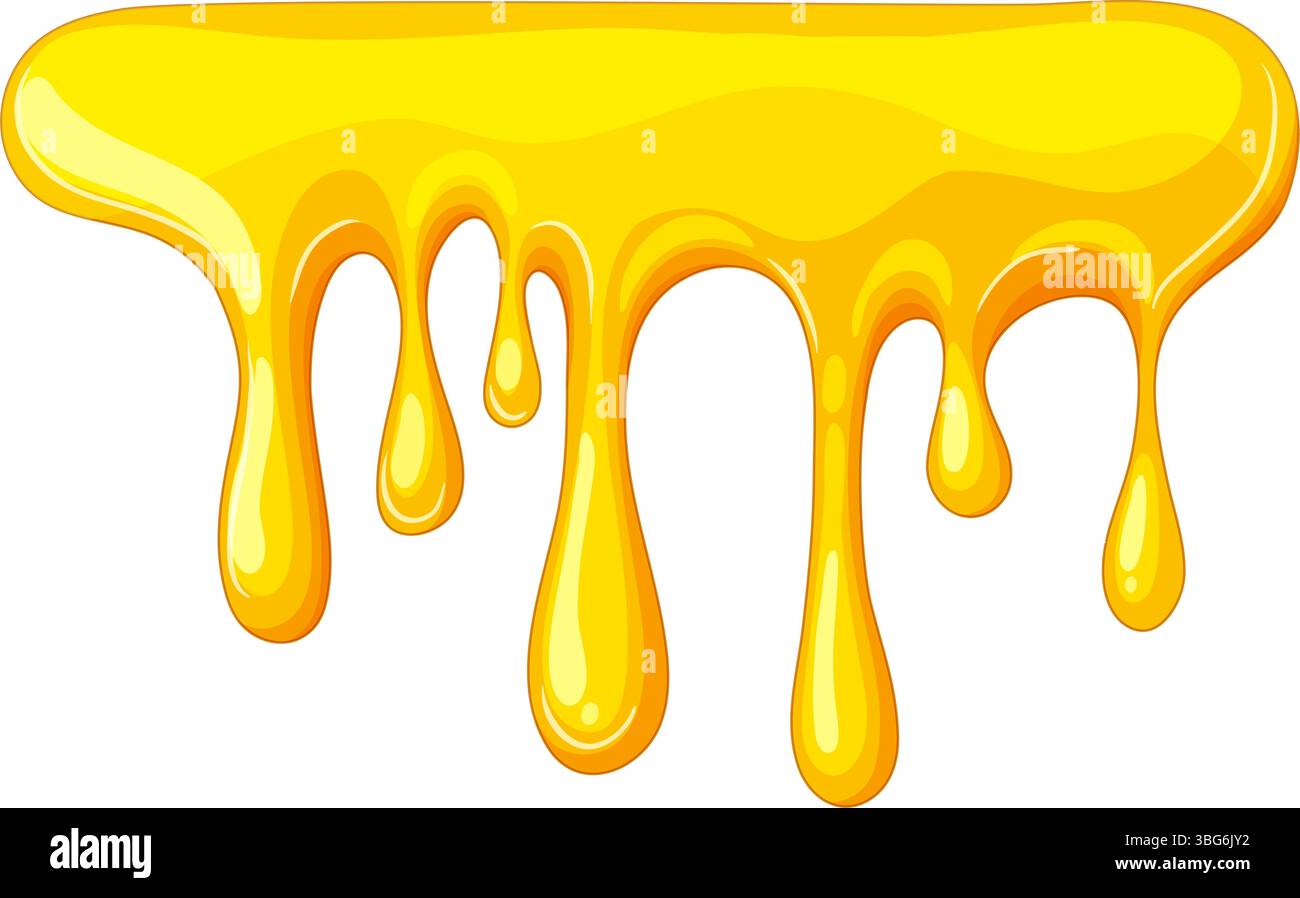 Viscous dripping Stock Vector Images - Alamy