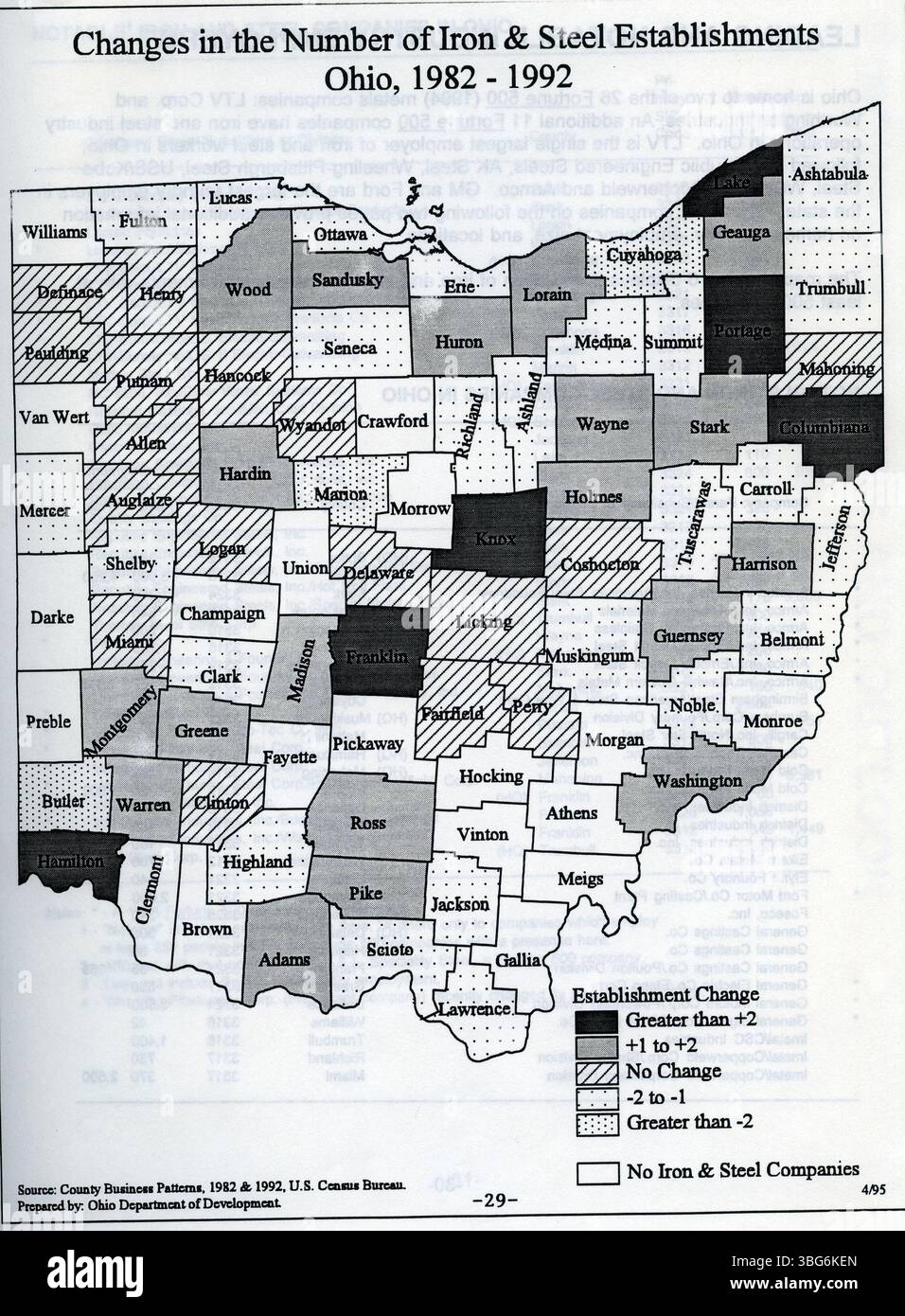 A detailed report on Ohio’s iron and steel industry featuring an ...