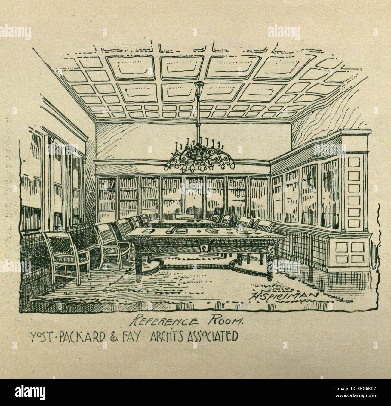 Page 12 of the 1892 Souvenir Public School Library booklet continues to ...