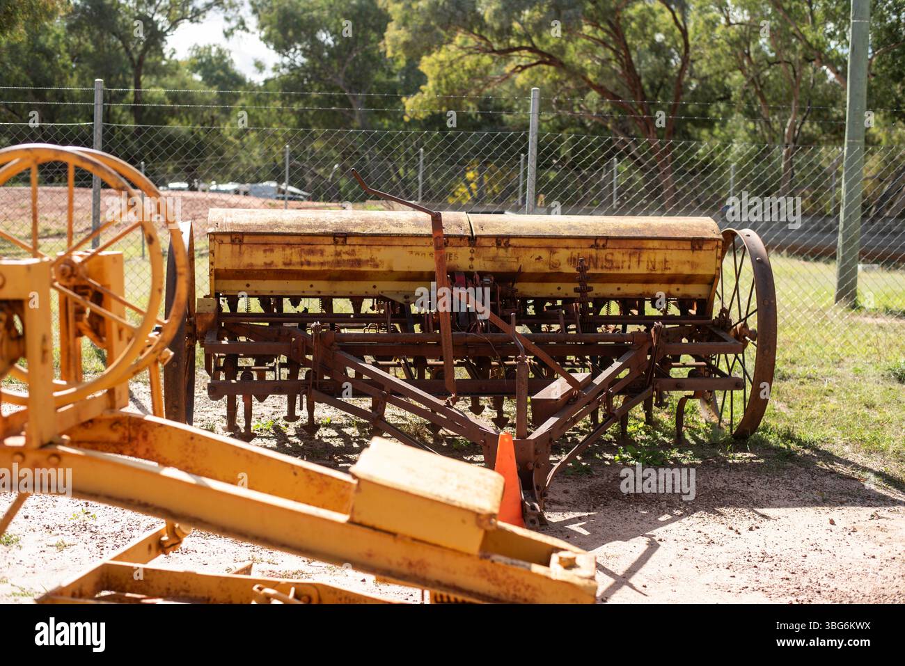 old machinery left to rust Stock Photo - Alamy