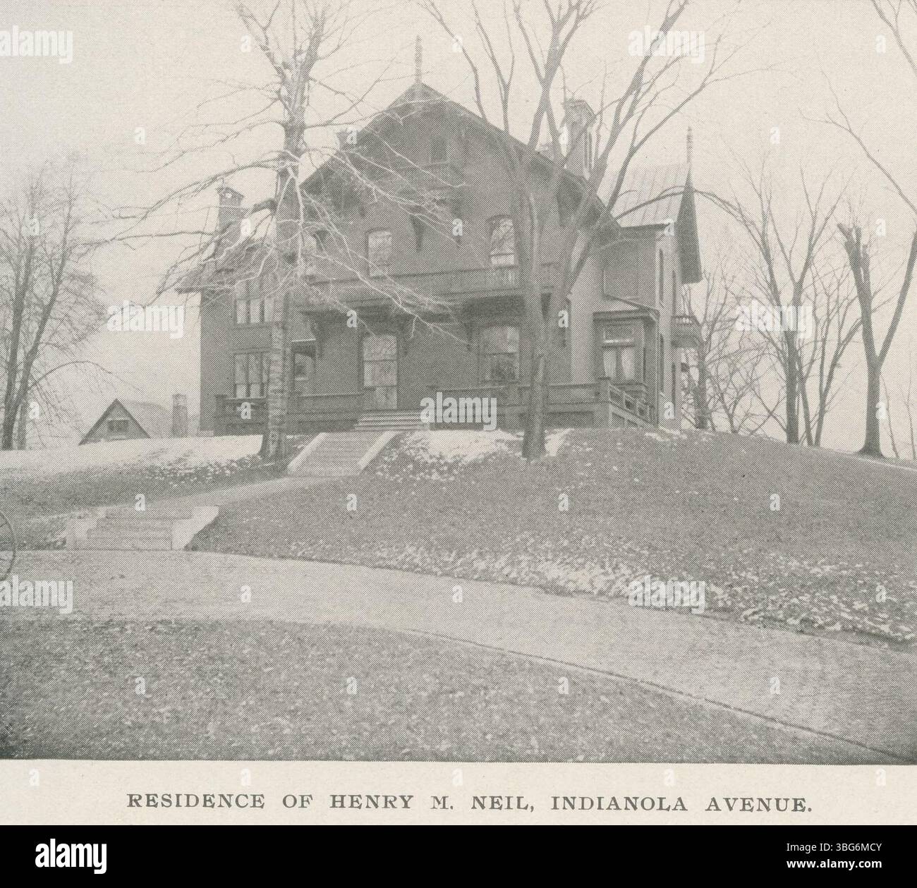 The residence of Henry M. Neil, located at the northeast corner of 15th ...