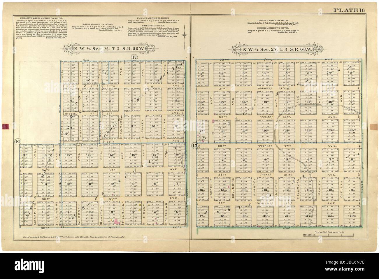 Map from atlas shows Cut Out Stock Images & Pictures - Alamy