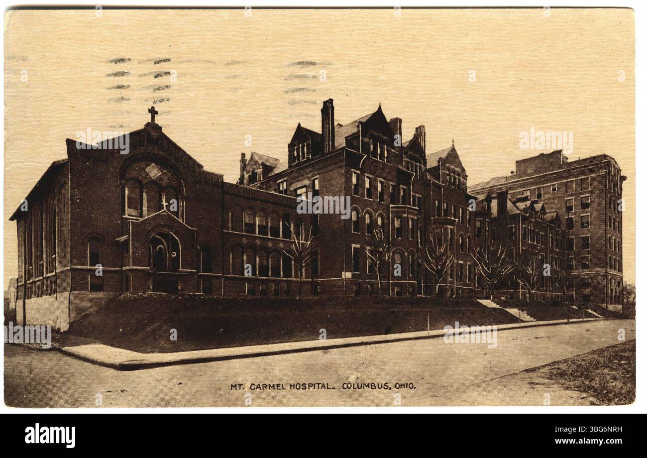 Mount Carmel Hospital in Columbus, Ohio, expanded significantly from ...