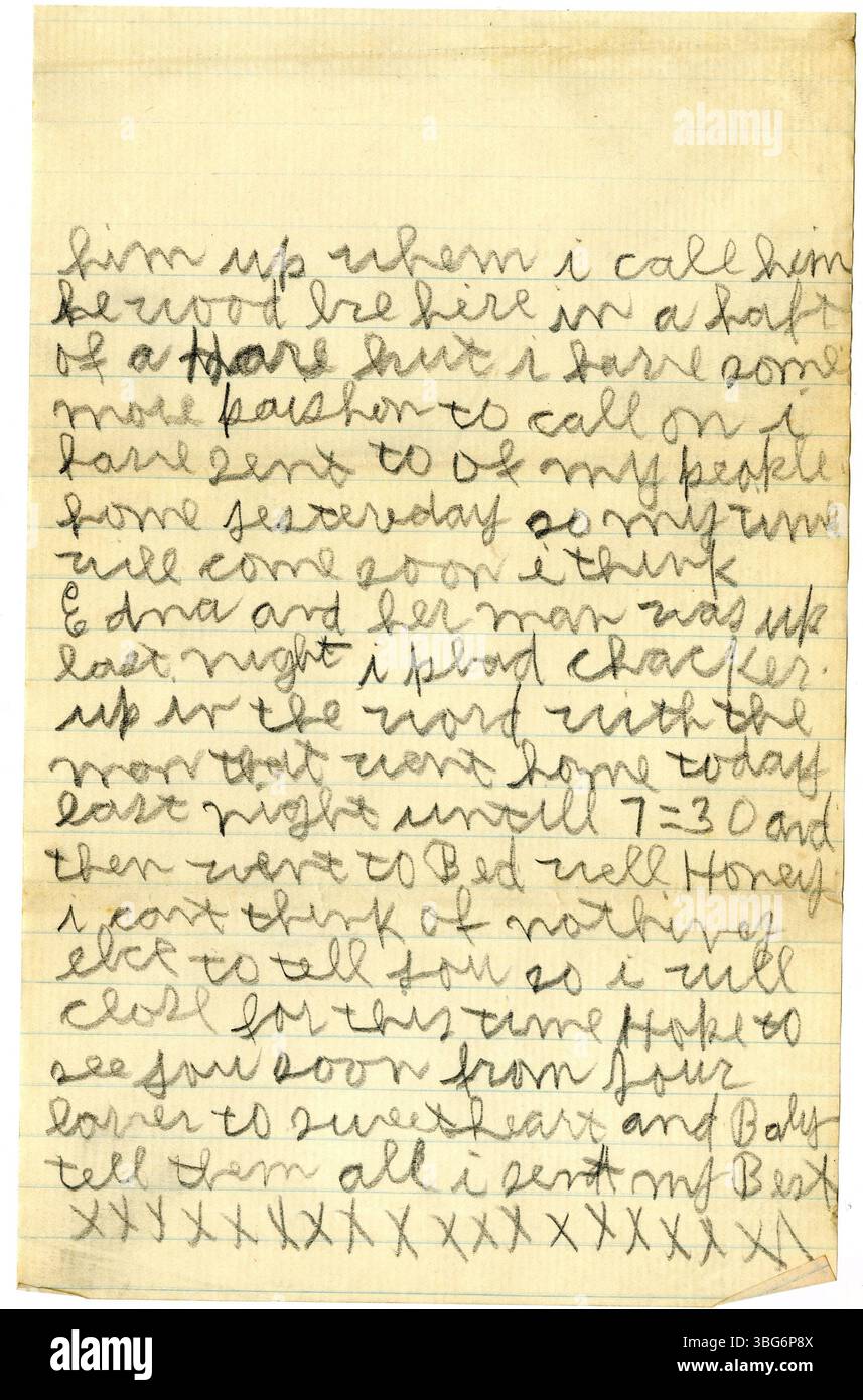 Charles Keplar's March 30, 1922 letter to his family provides further ...