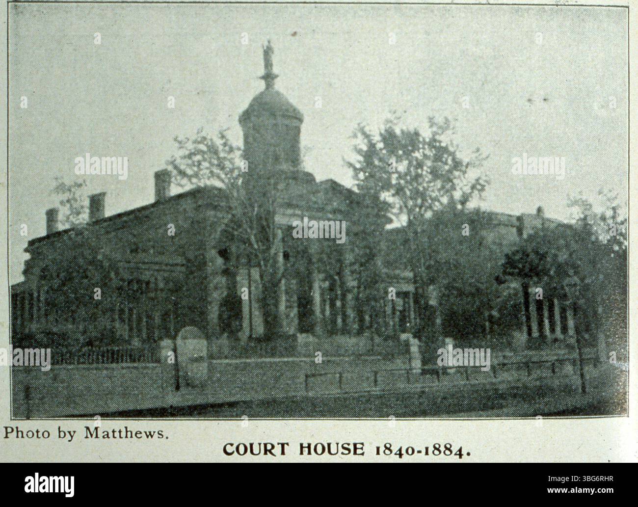 The first Franklin County Courthouse in Columbus was built in 1840 for ...