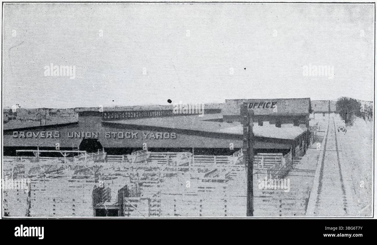 The Drovers' Union Stock Yards Company, founded in 1908, handled ...