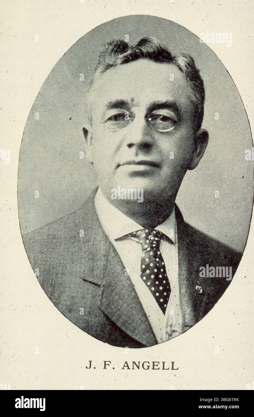 James Frederick Angell (1852-1927) was a founder of the Columbus ...