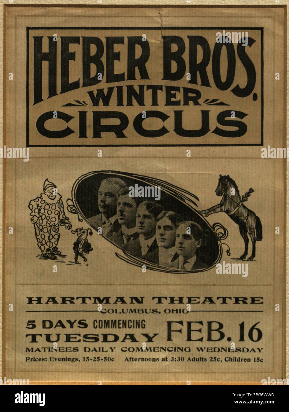 Heber brothers circus hi-res stock photography and images - Alamy