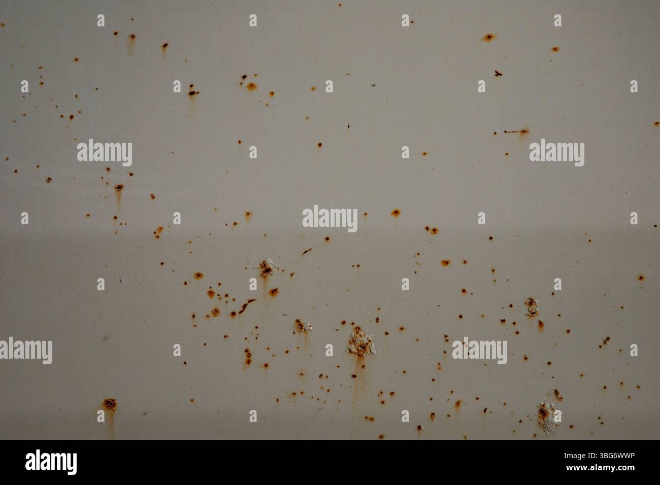 Rust Spots and Stains on White Metal Surface, Industrial Corrosion ...