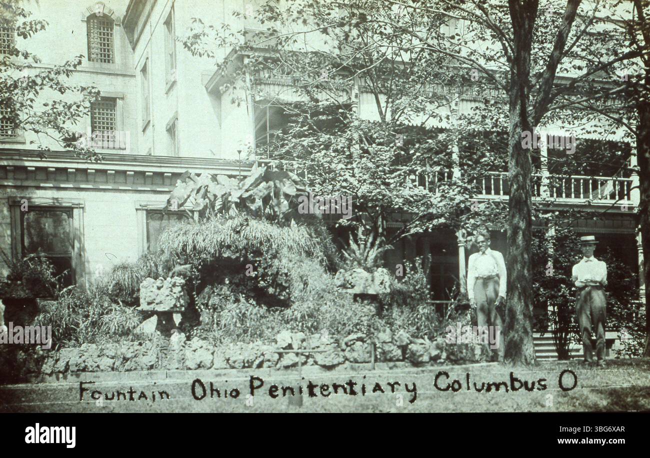 The Ohio Penitentiary Fountain, built in 1908, is a historic structure ...