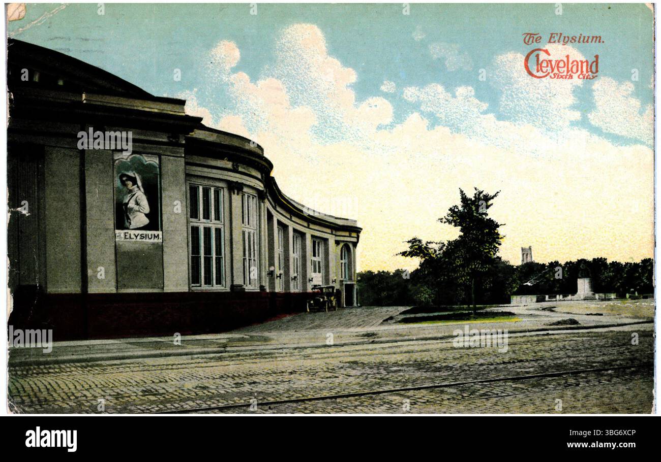 A 1912 view of the Elysium in Cleveland, Ohio, the world's largest ...