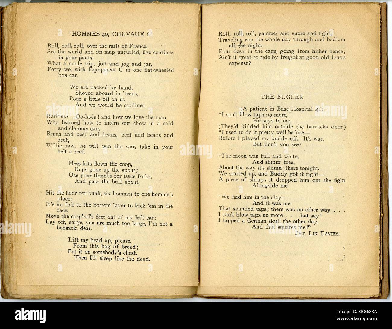 'Yanks: A Book of AEF Verse' is a collection of poems published by the ...