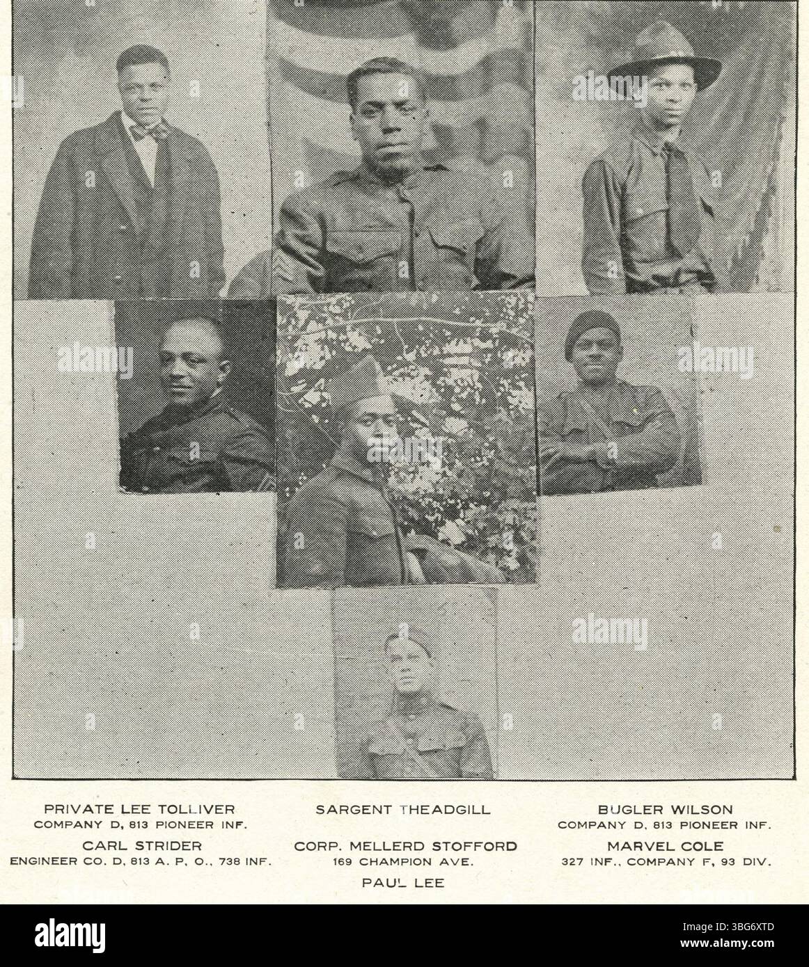 World War I soldiers from Columbus include Private Lee Tolliver, Carl ...