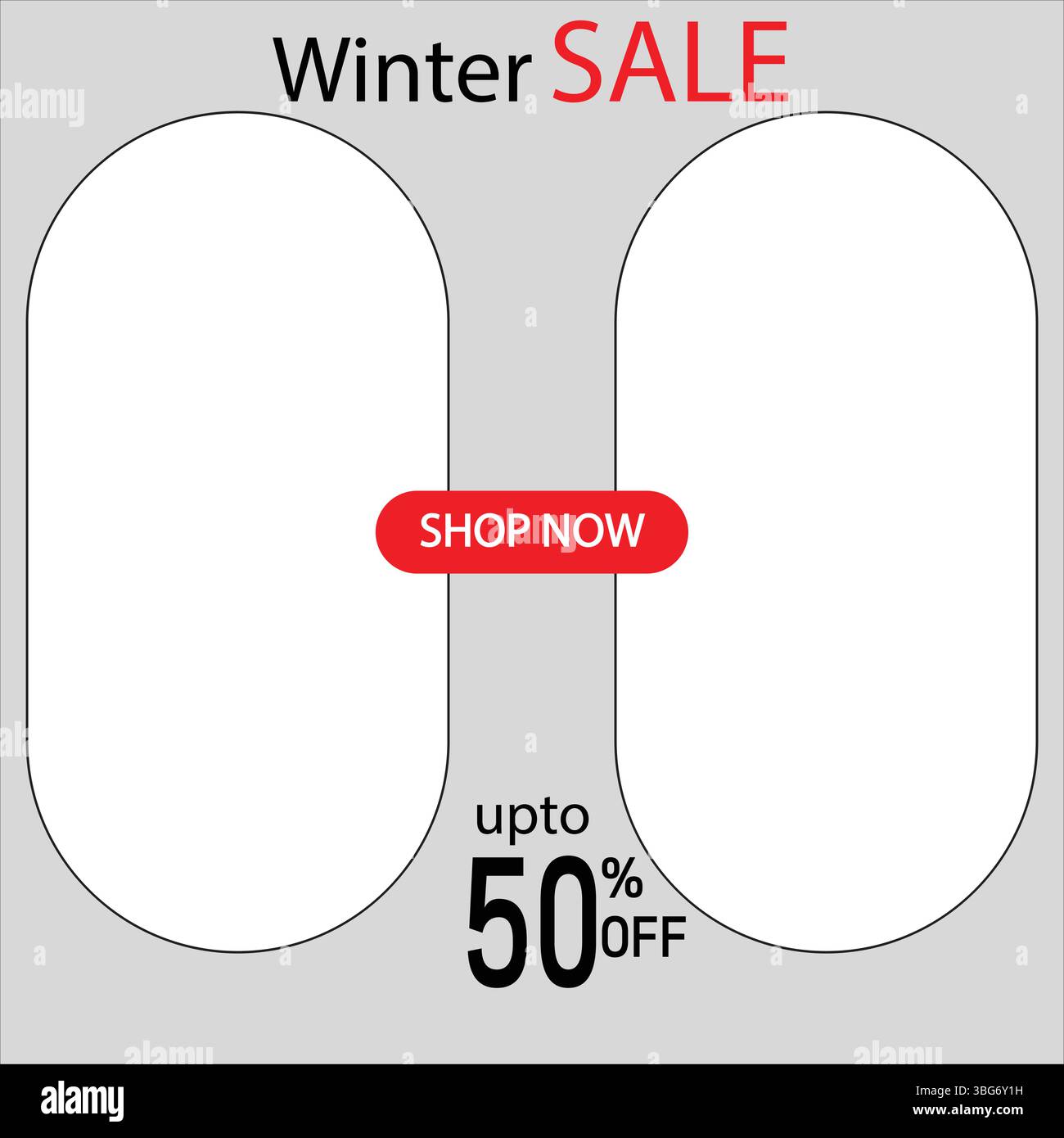 Cold winter social media Stock Vector Images - Alamy