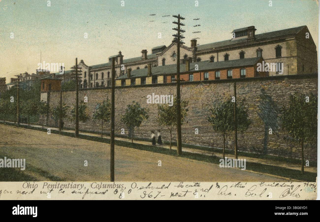 The Ohio State Penitentiary in Columbus, Ohio, was a notable prison ...