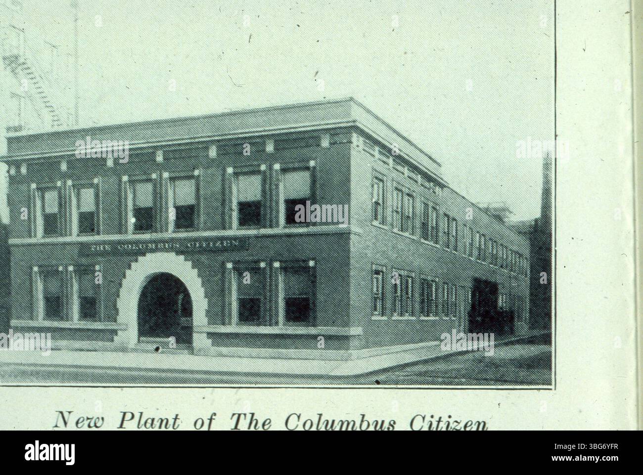 The Columbus Citizen Building, opened December 7, 1910, housed the ...