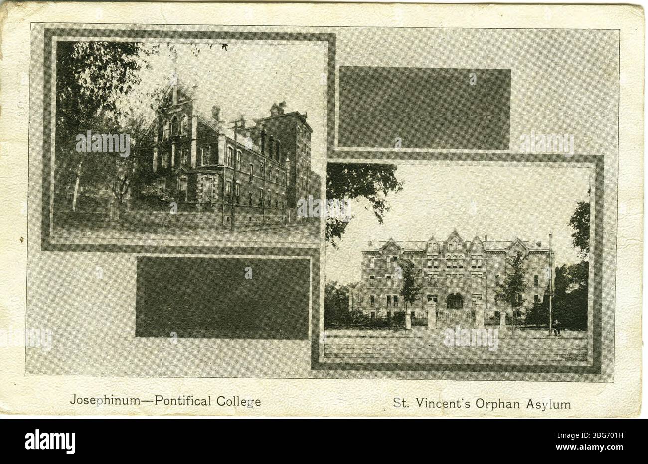 This photograph depicts the Pontifical Josephinum and St. Vincent's ...