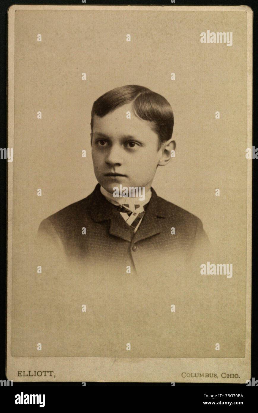 This image of Conrad Edward Born is from a family photograph album. The ...