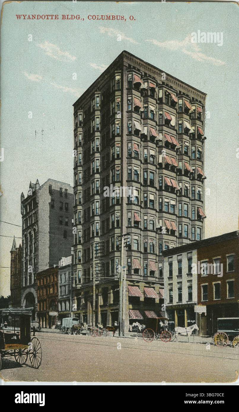 The Wyandotte Building, constructed in 1894, was Columbus' first ...