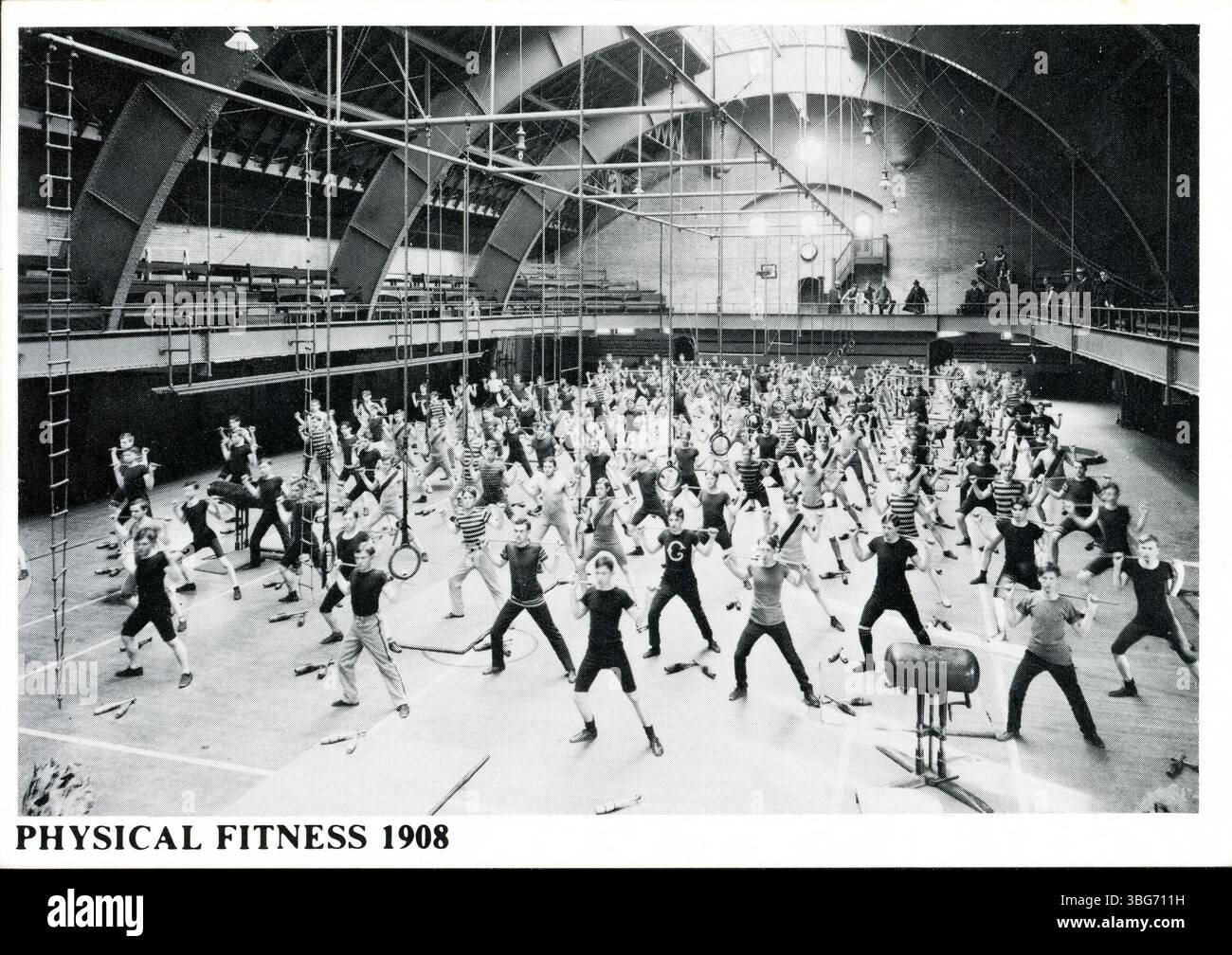 Typical physical education class hi-res stock photography and images ...