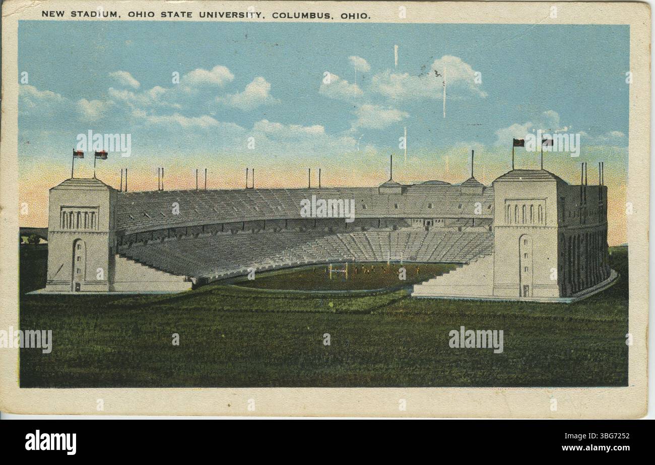 The new Ohio Stadium, built in 1922 for over 1 million dollars, was ...