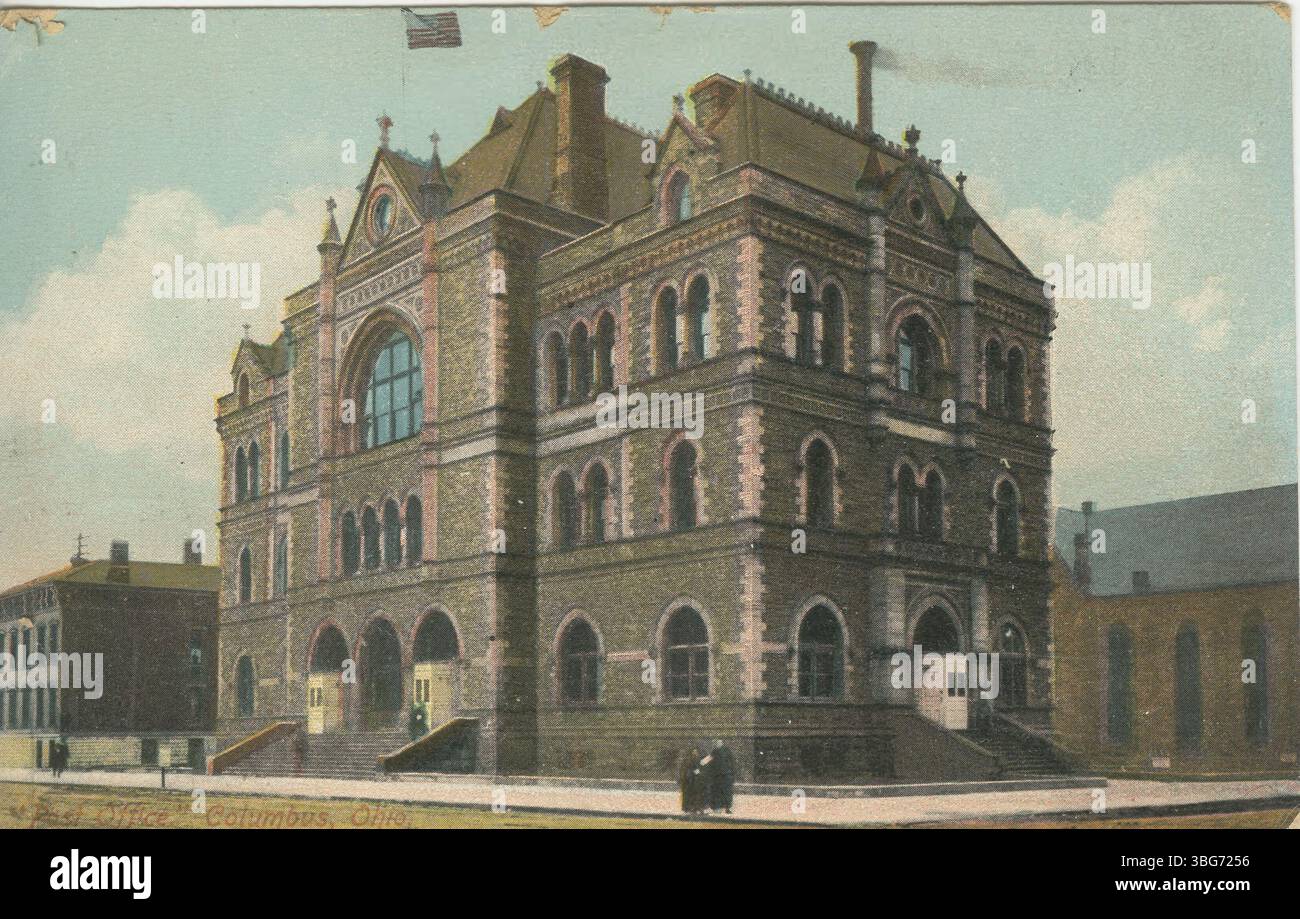 This photograph shows the Old United States Post Office in downtown ...