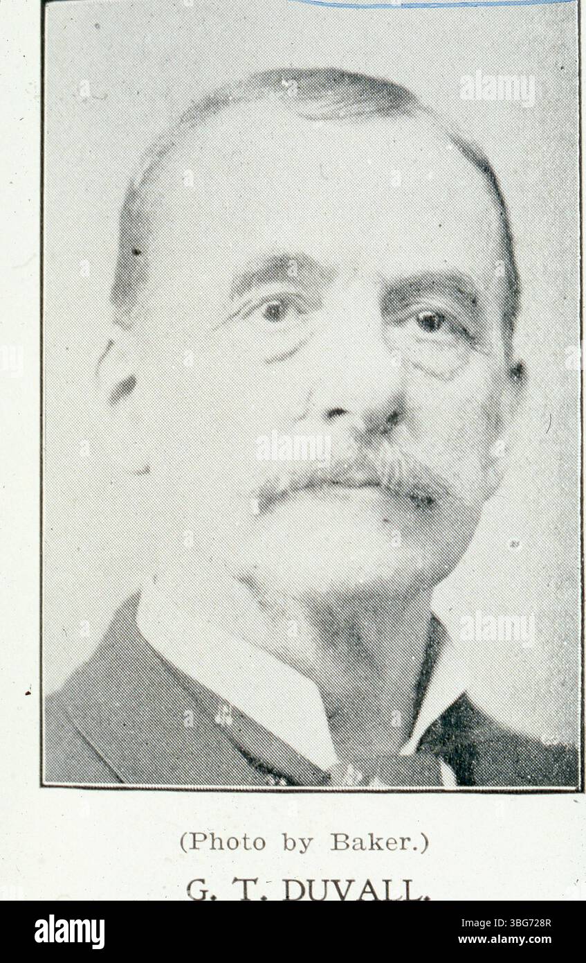 George T. Duvall (1834-1901), originally from Maryland, learned ...