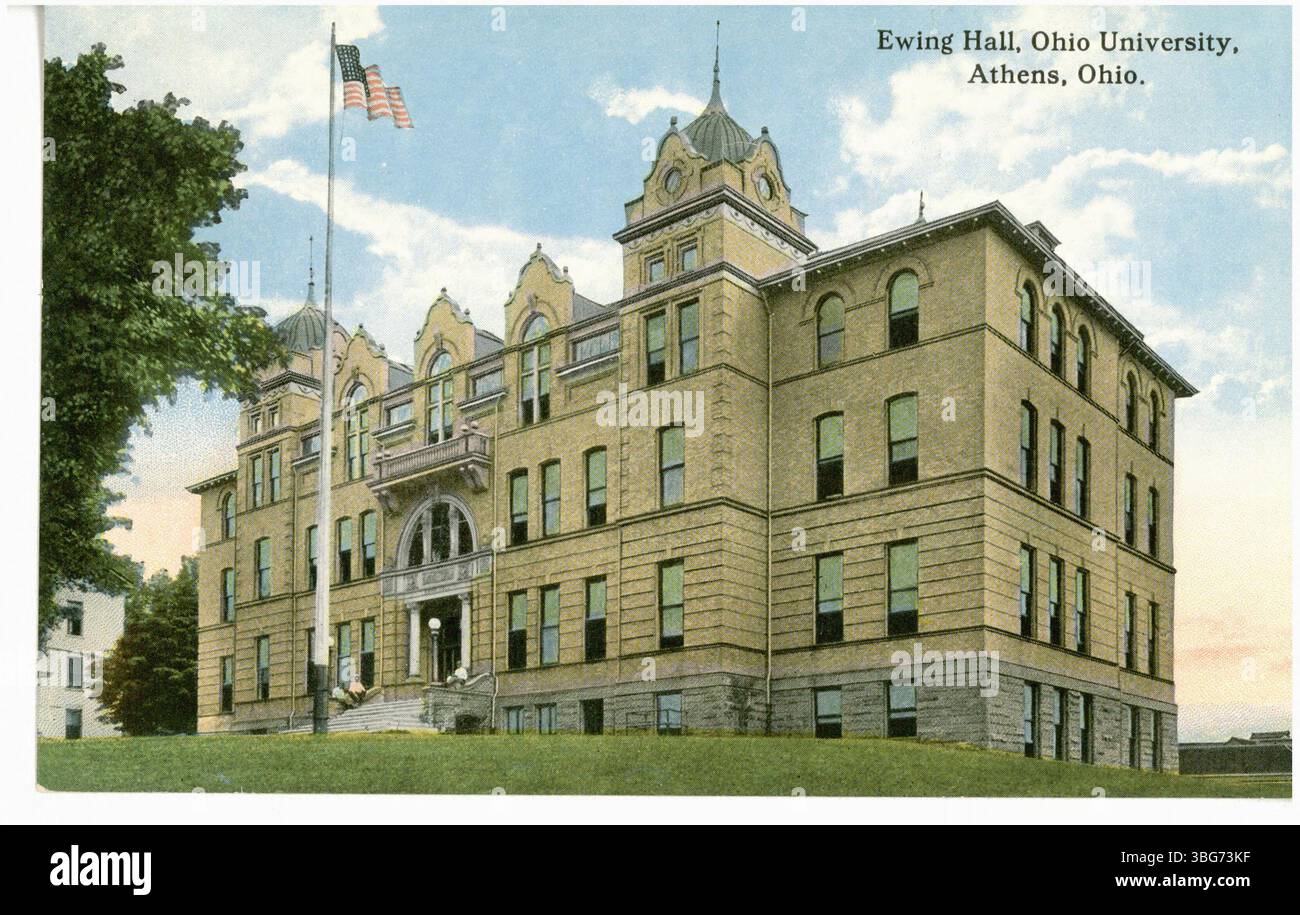 Ewing Hall at Ohio University, built in 1908, included an auditorium ...