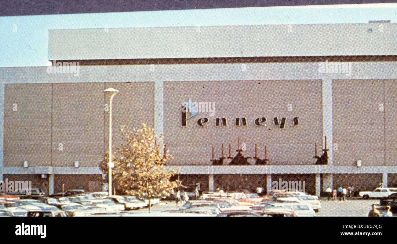 A photograph of Penneys (later J.C. Penney) at Eastland Mall, which ...