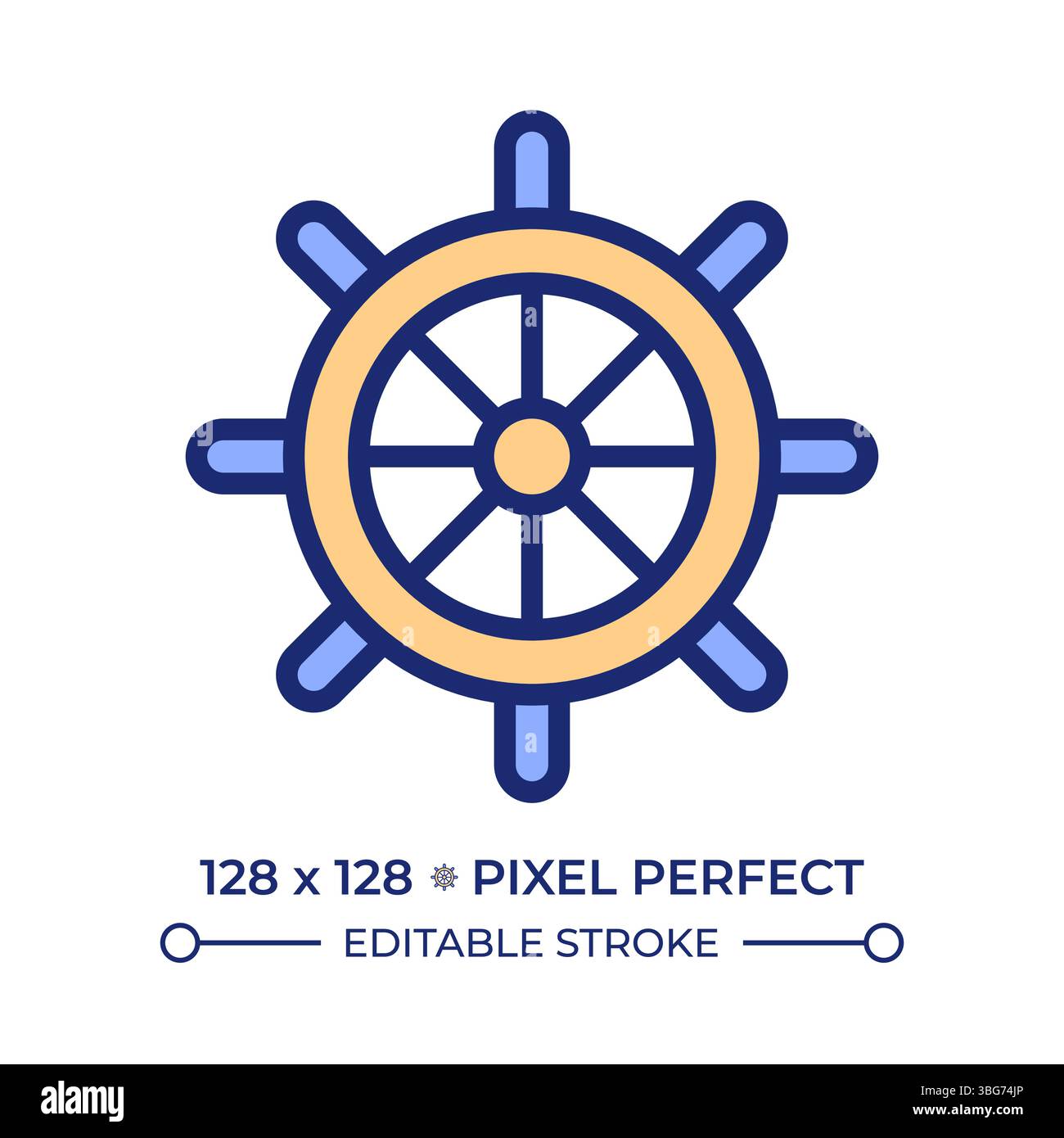 Helm pixel perfect line color icon Stock Vector Image & Art - Alamy