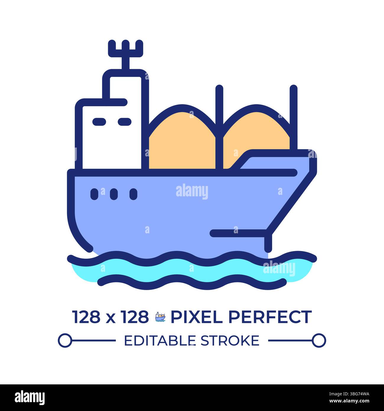 Bulk carrier vessel Cut Out Stock Images & Pictures - Alamy