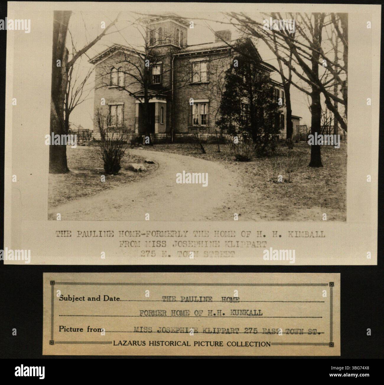 The Pauline Home, once the residence of Hannibal H. and Eliza B. Kimball, later became a home ...