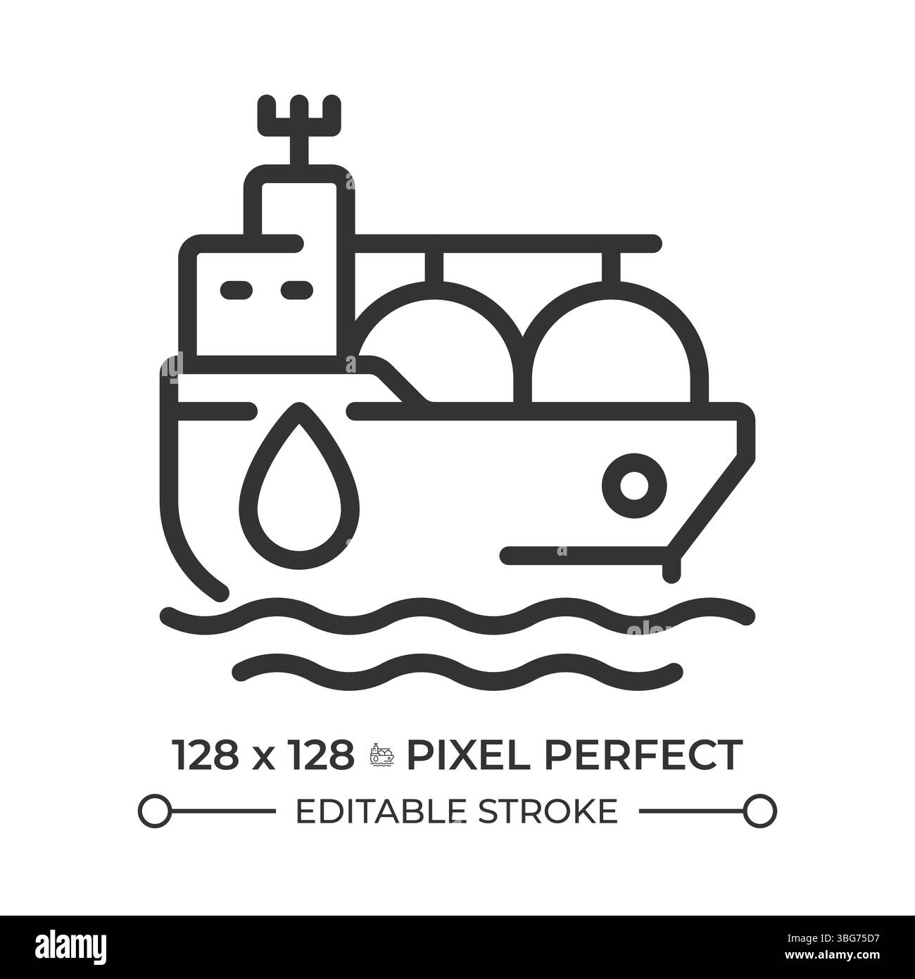 Bulk carrier oil tanker Cut Out Stock Images & Pictures - Alamy