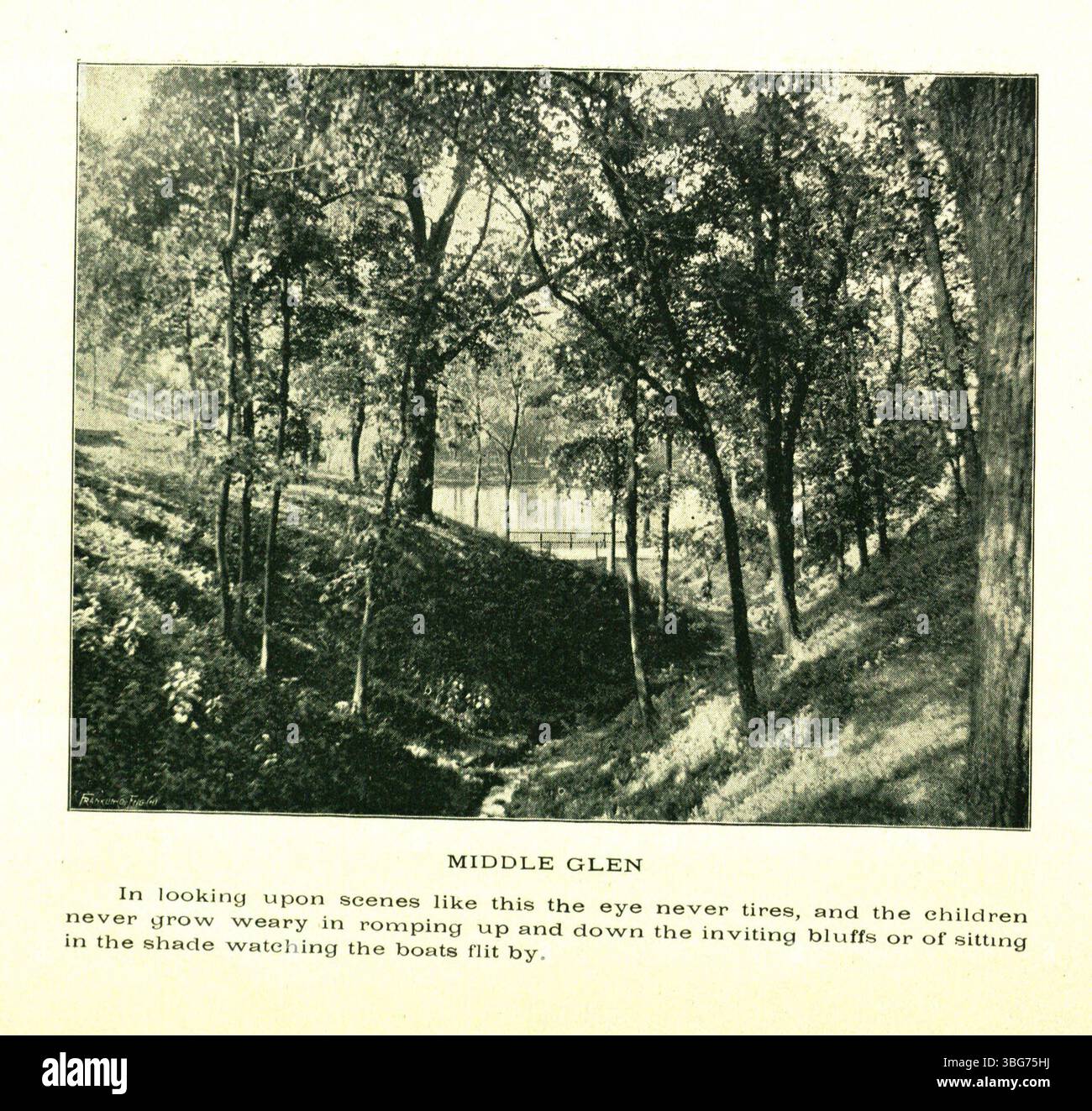 This page of the 1899 Illustrated Guide to Columbus features drawings ...