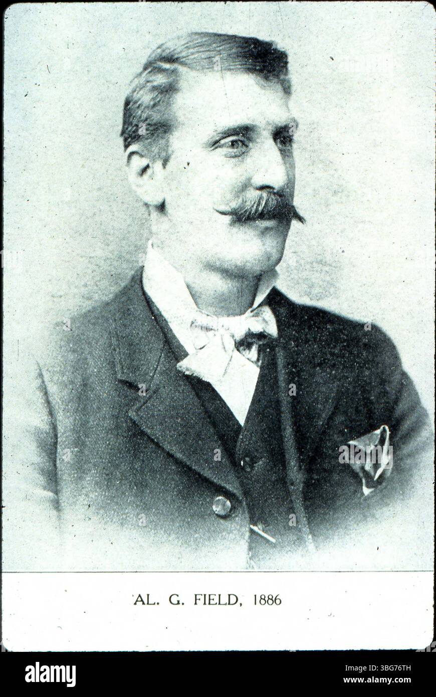 Alfred Griffith Field (1848-1921), a former clown with the Sells Circus ...