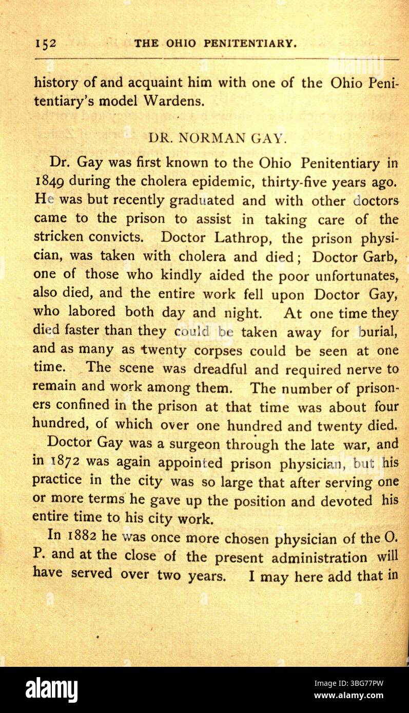 An 1884 descriptive account of the Ohio Penitentiary, covering its ...