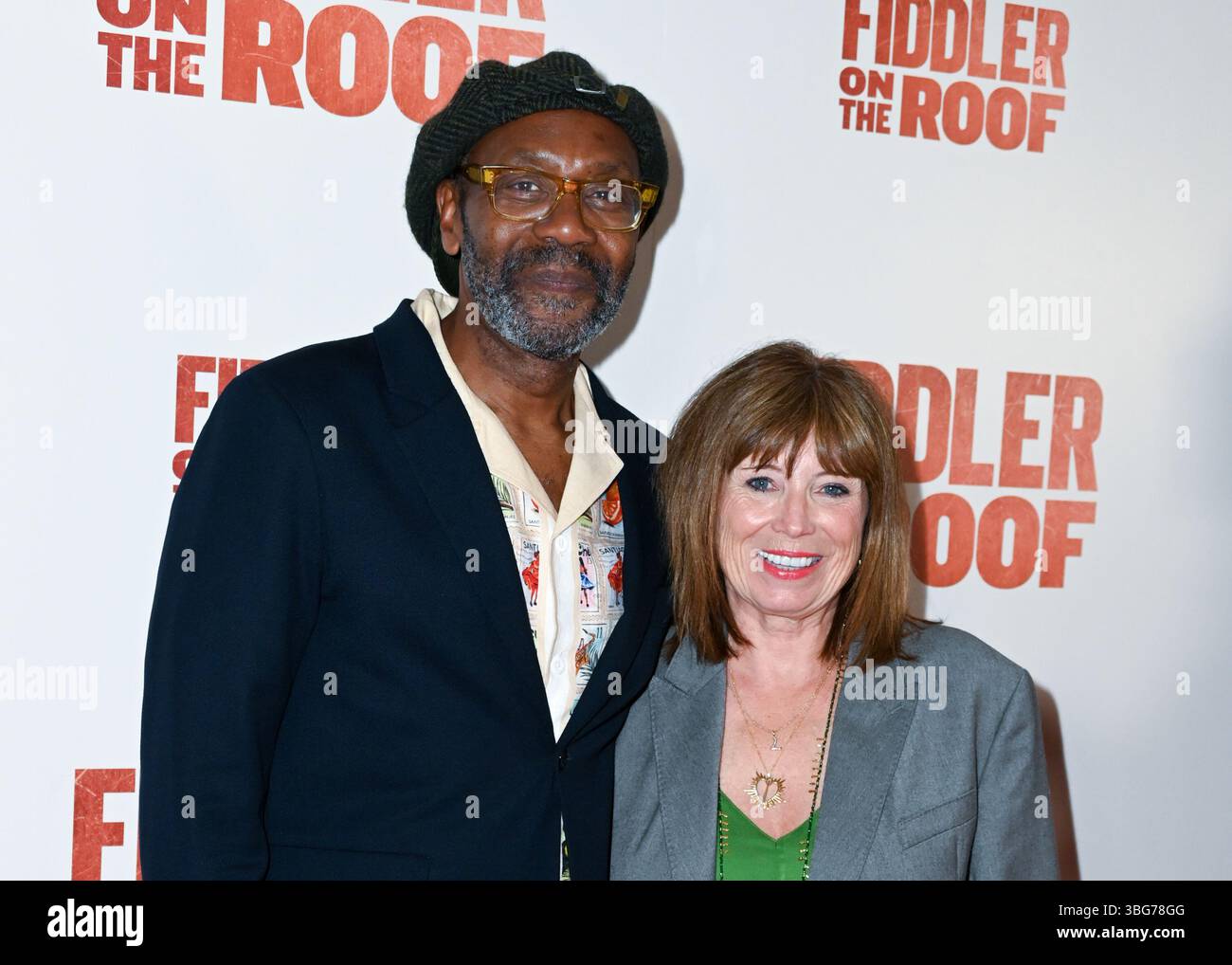 Sir Lenny Henry and Lisa Makin attends “Fiddler on the Roof” - Press ...