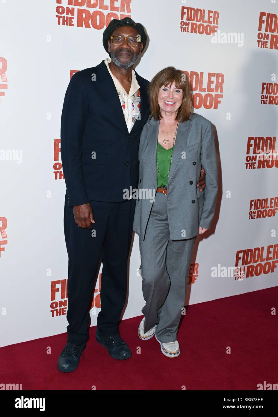 Sir Lenny Henry and Lisa Makin attends “Fiddler on the Roof” - Press ...