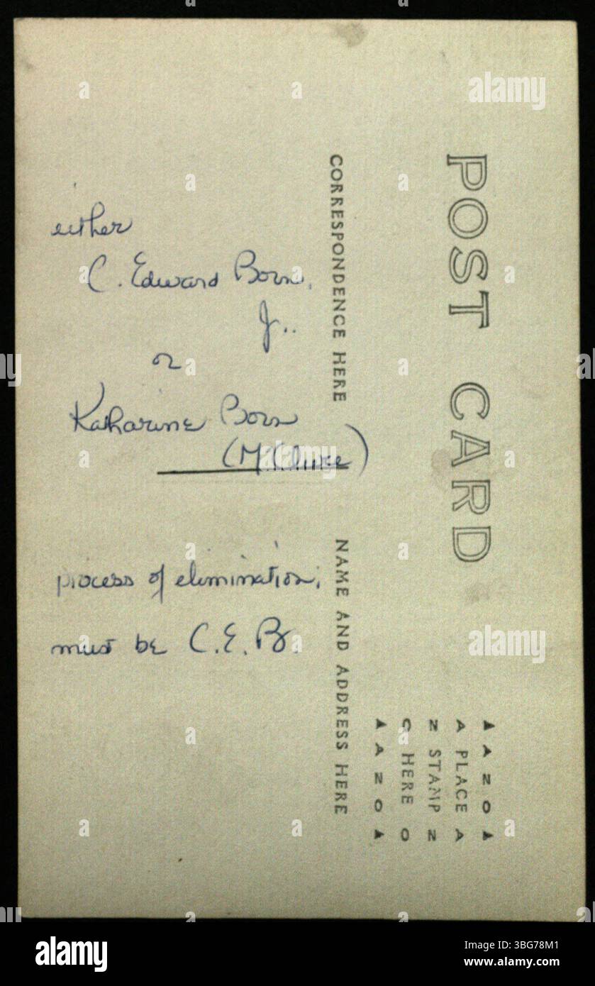 This image is from a photograph album of the Born family, a prominent ...
