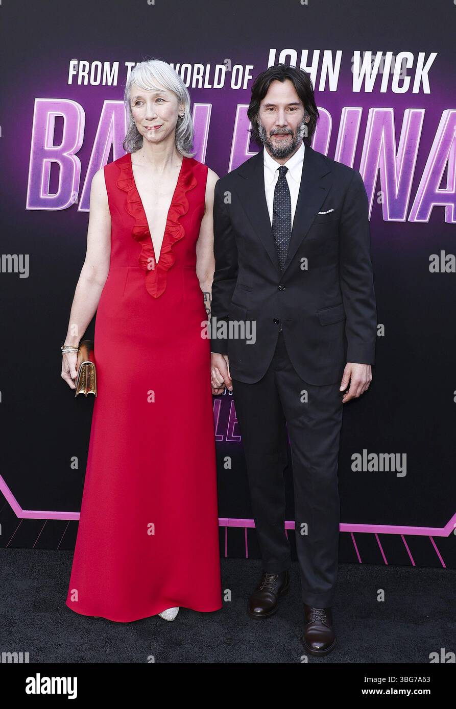 Ca. 03rd June, 2025. Alexandra Grant, Keanu Reeves at arrivals for ...