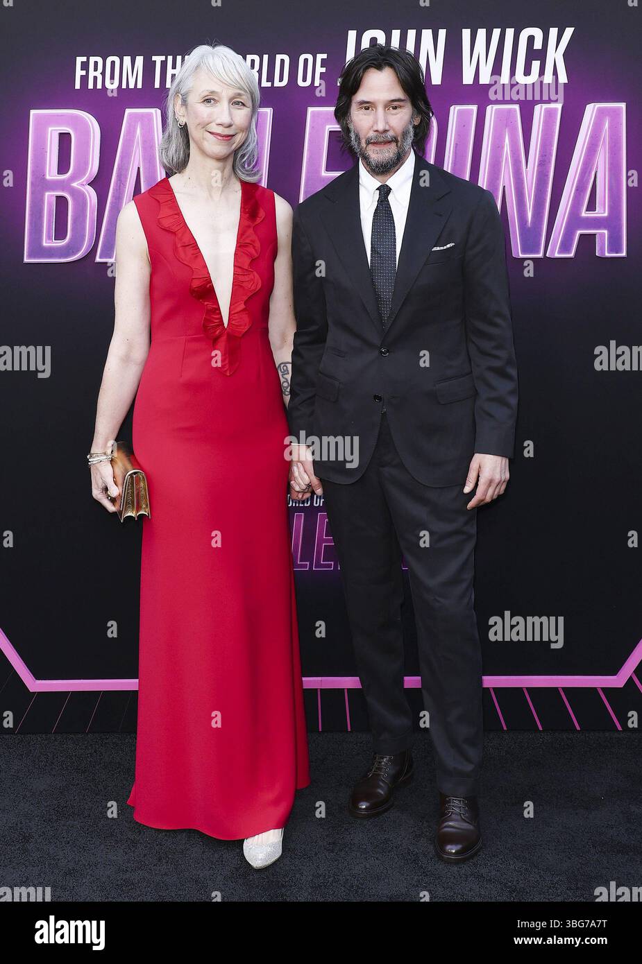 Ca. 03rd June, 2025. Alexandra Grant, Keanu Reeves at arrivals for ...