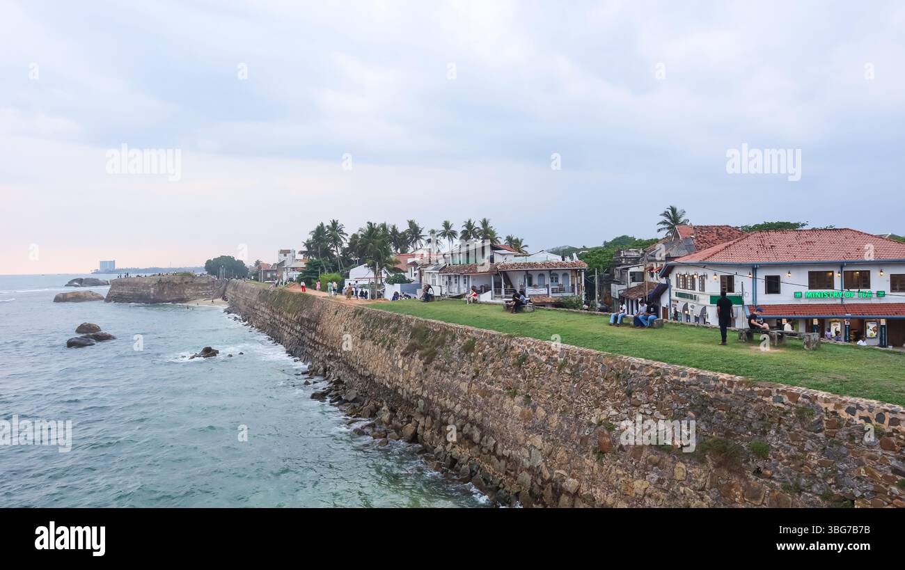 Sri Lank, Galle, Galle Fort, Beautiful Portuguese Architecture of ...