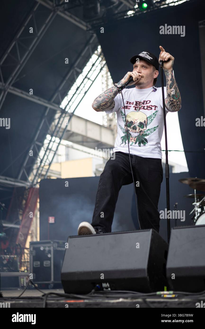 Neck Deep @ Slam Dunk Festival Italy, Milano. Foto di Davide Merli ...