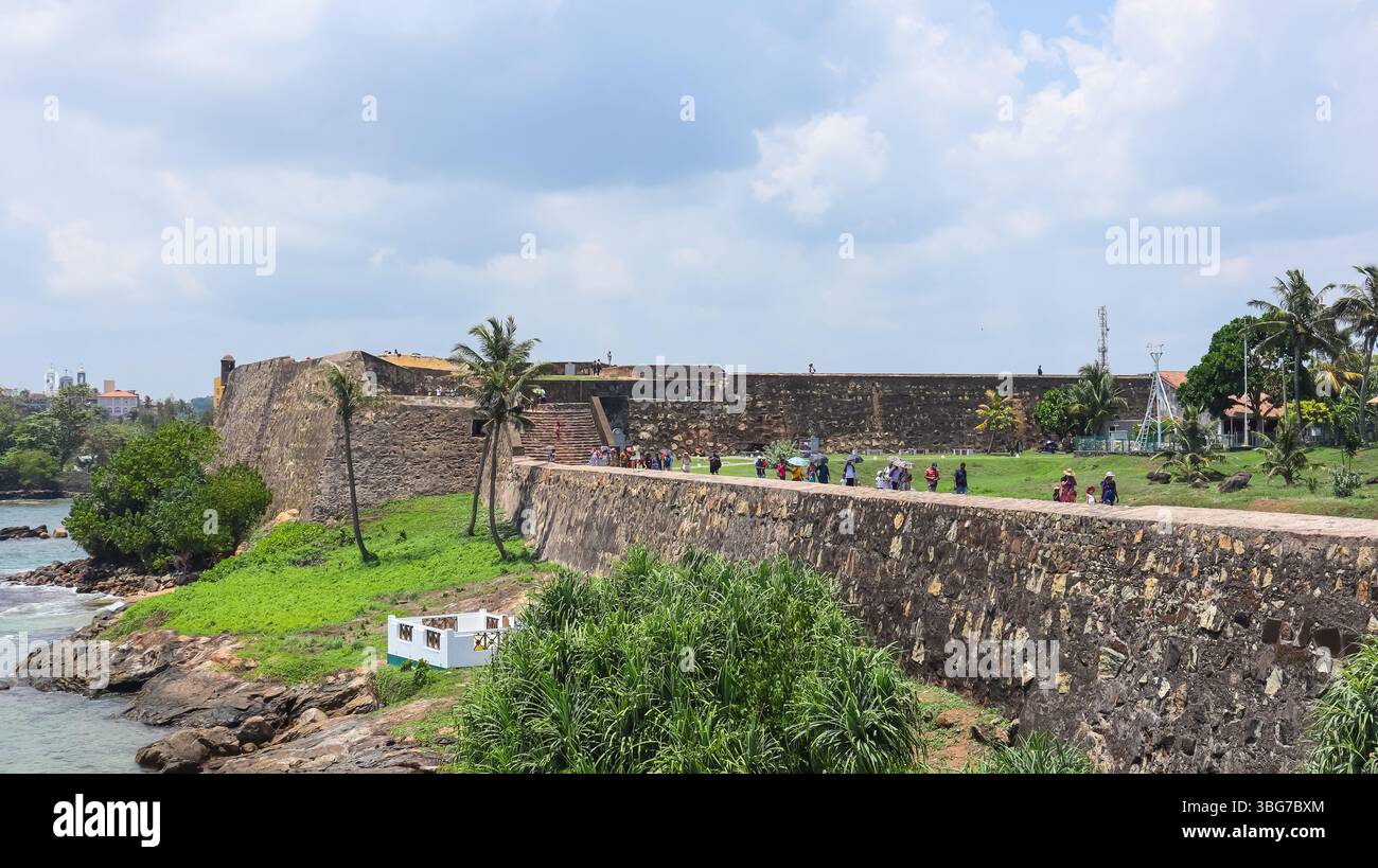 Sri Lank, Galle, Galle Fort, Beautiful Portuguese Architecture of ...