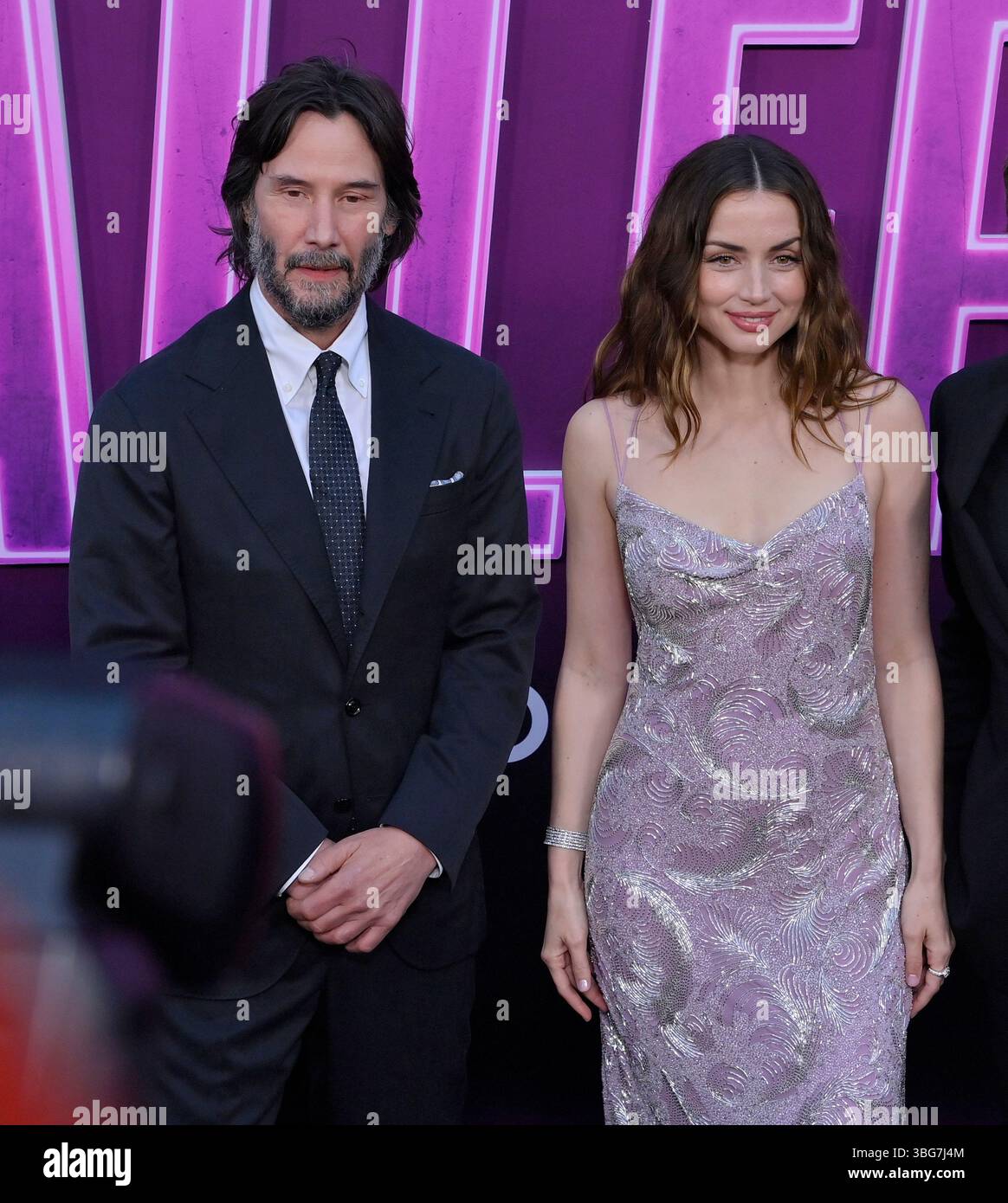Los Angeles, United States. 03rd June, 2025. Cast members Keanu Reeves ...