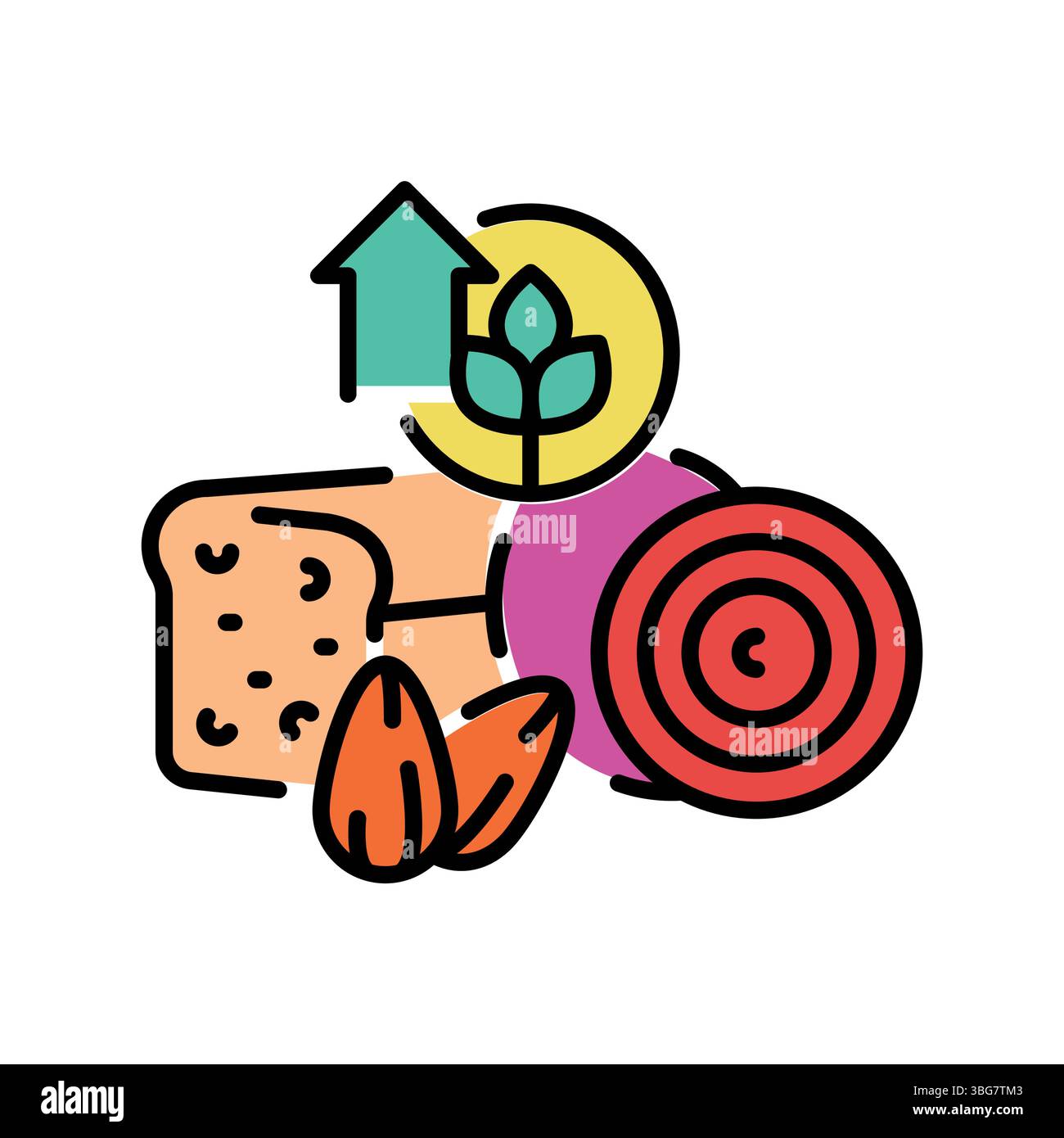 Minimal list icons Stock Vector Images - Alamy