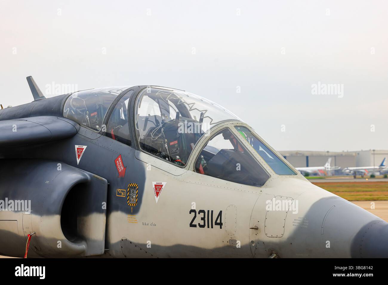 Close up Dassault-Dornier Alpha Jet light attack jet and advanced jet ...